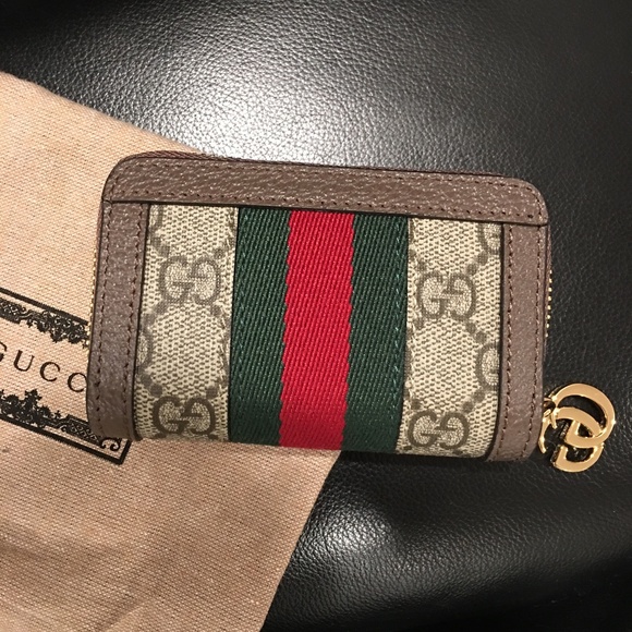 Gucci | Accessories | Gucci Gg Supreme Ophidia Coin Purse With Key ...